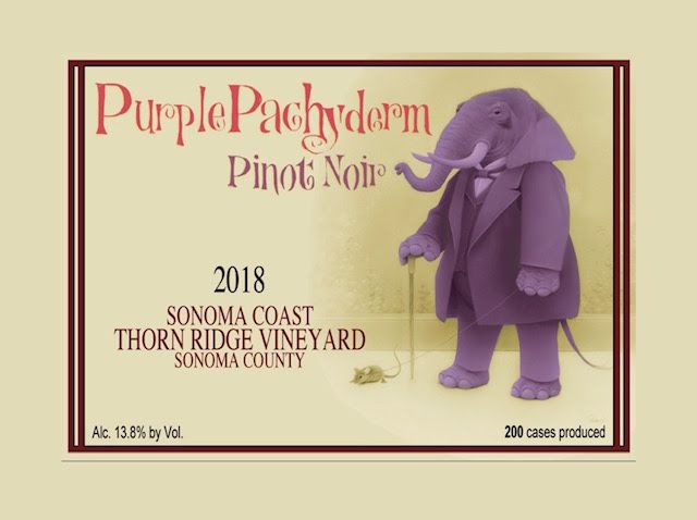 2019 Claypool Cellars Pinot Noir Thorn Ridge Vineyard, USA, California ...
