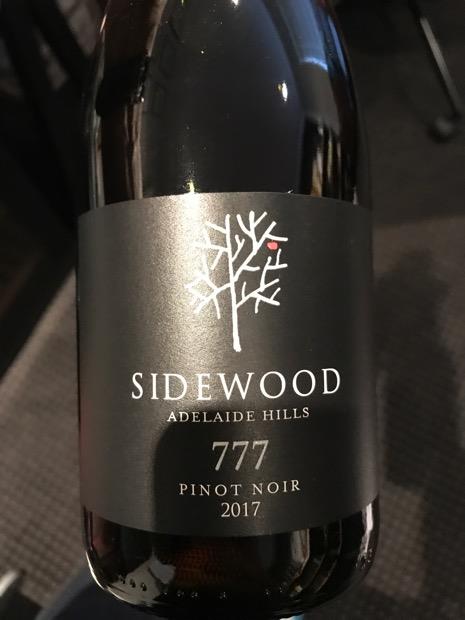 2017 Sidewood Estate Pinot Noir 777, Australia, South Australia, Mount ...