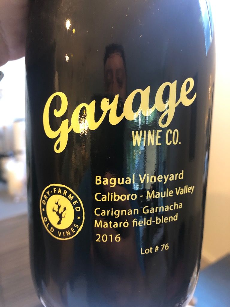 2016 Garage Wine Co. Lot #76 Carignan Garnacha Mataro field blend ...