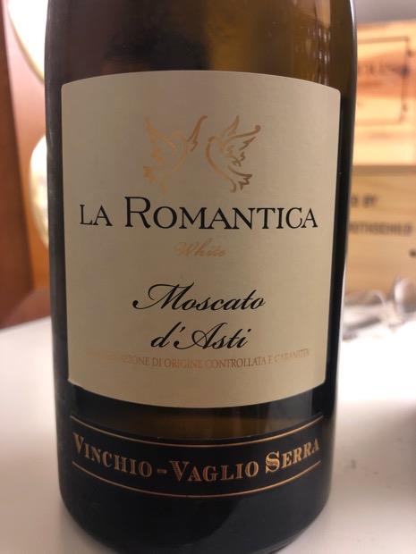 2016 Vinchio-Vaglio Serra Moscato d'Asti la Romantica White, Italy ...