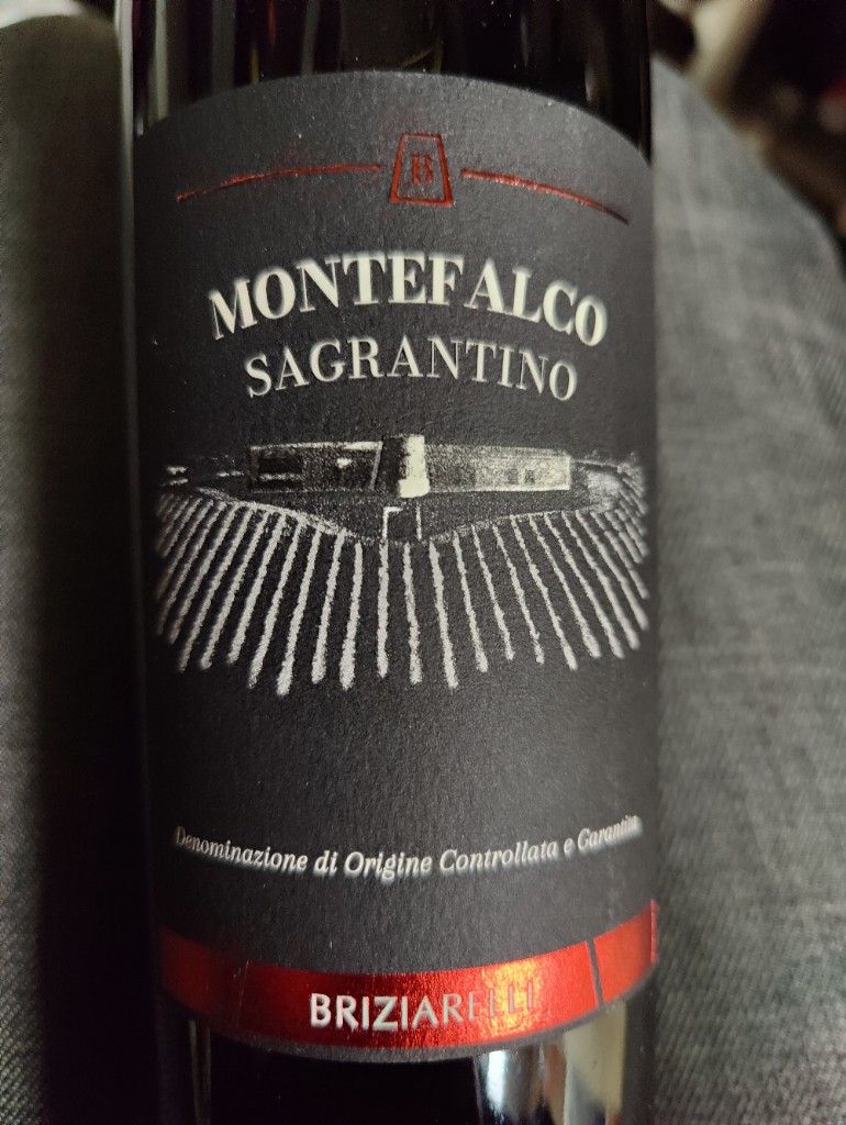 2018 Cantine Briziarelli Montefalco Sagrantino, Italy, Umbria ...