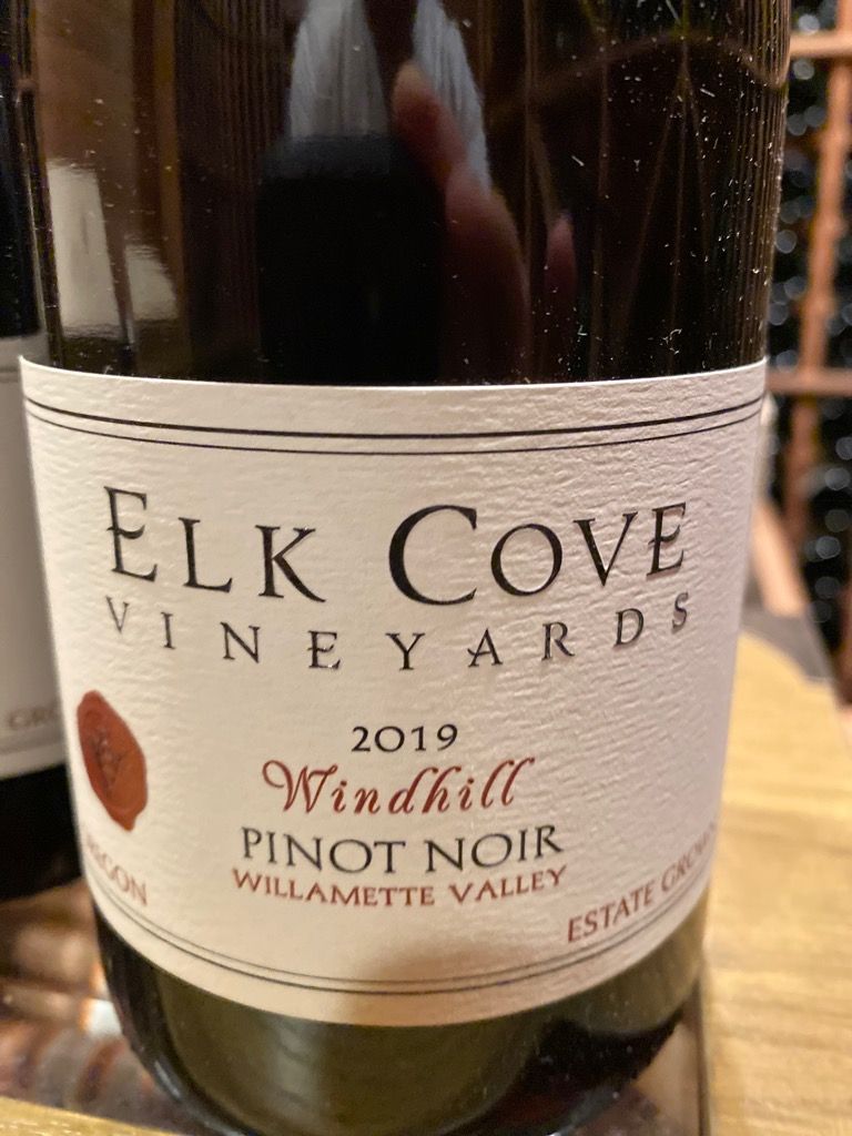 2019 Elk Cove Vineyards Pinot Noir Windhill, USA, Oregon, Willamette ...