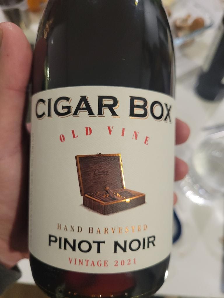 2021 Cigar Box Pinot Noir Old Vine, Chile, Casablanca Valley ...
