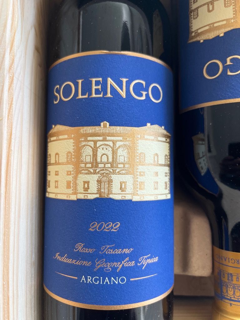 2022 Argiano Solengo Toscana IGT, Italy, Tuscany, Toscana IGT ...