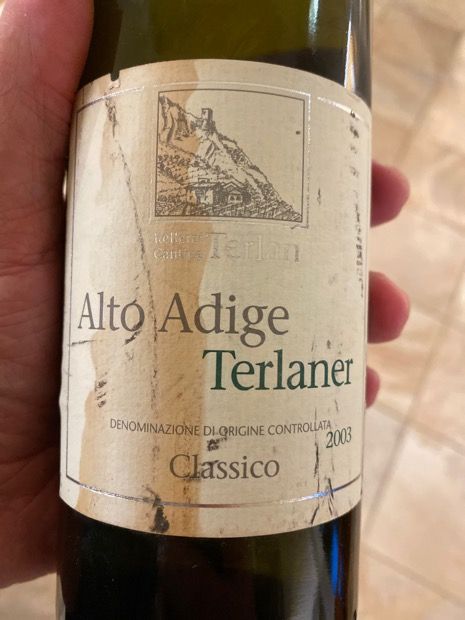 1997 Cantina Terlan Terlano Terlaner Classico, Italy, Trentino-Alto ...