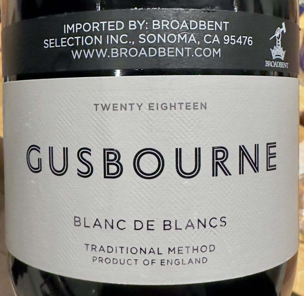 2018 Gusbourne Blanc de Blancs, United Kingdom, England, Kent ...