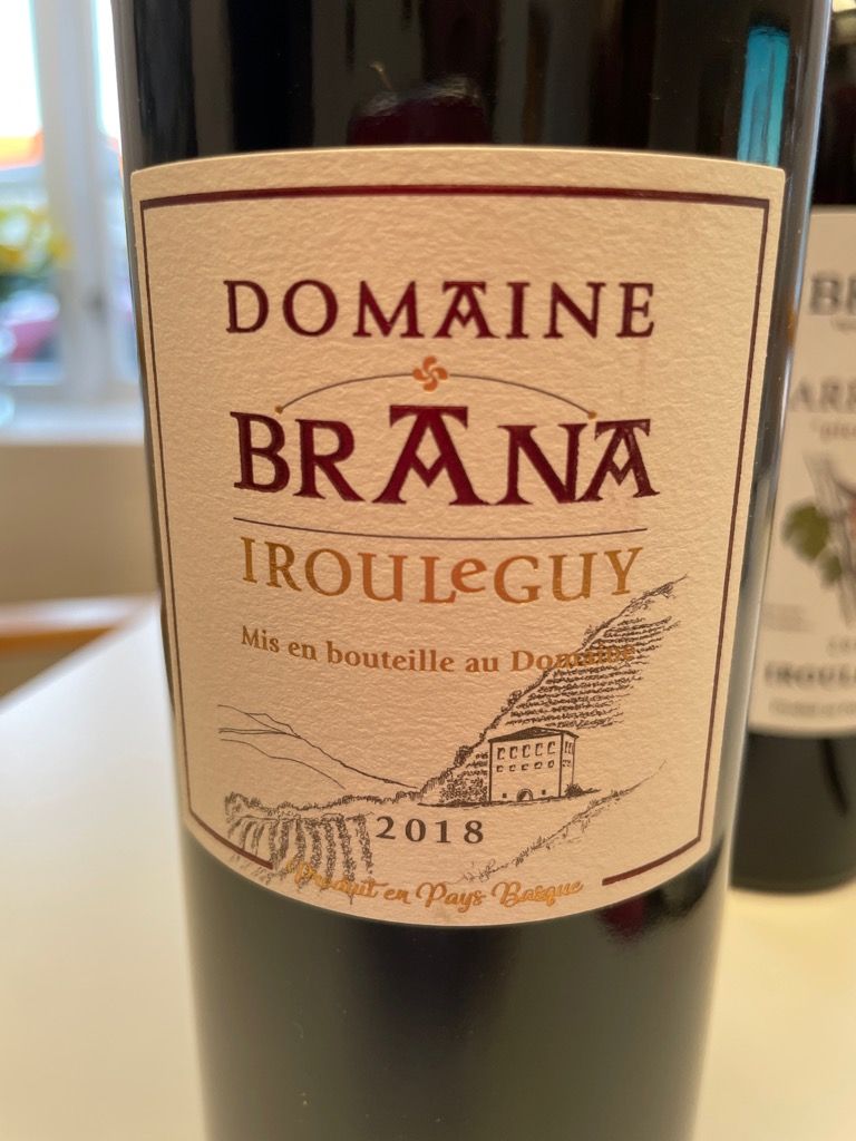 2019 Domaine Brana Irouléguy, France, Southwest France, Pays Basque ...