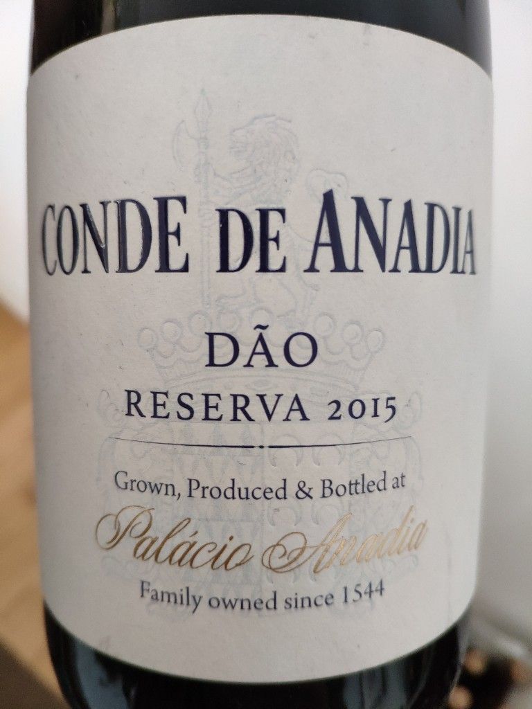 2017 Conde de Anadia Dão, Portugal, Beiras, Dão - CellarTracker