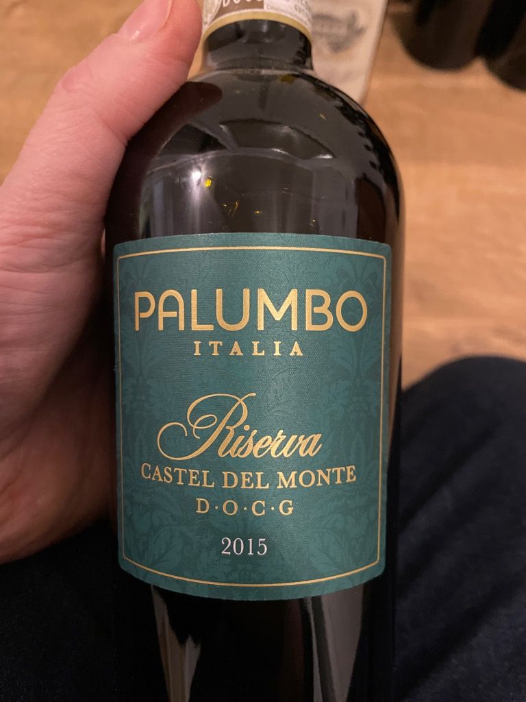 2015 Palumbo Italia Castel del Monte Riserva, Italy, Puglia, Castel del ...