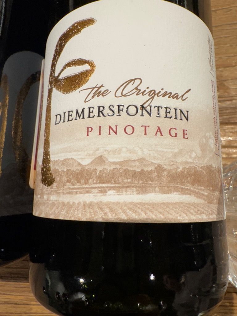 2024 Diemersfontein Pinotage The Original, South Africa, Coastal Region ...