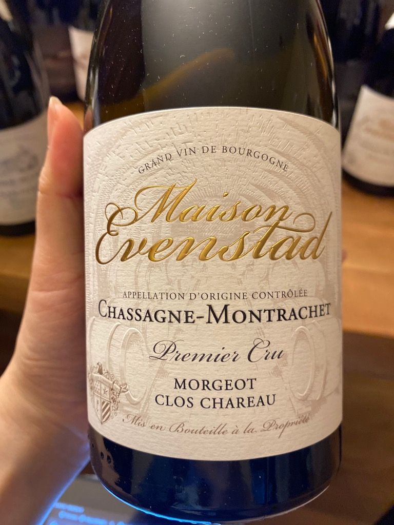 2019 Maison Evenstad Chassagne-Montrachet 1er Cru Clos Chareau, France ...
