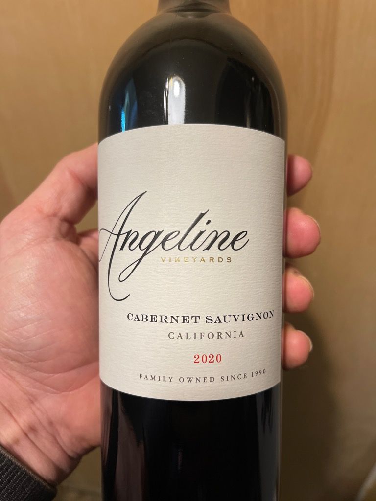 2020 Angeline Winery Cabernet Sauvignon California, USA, California ...