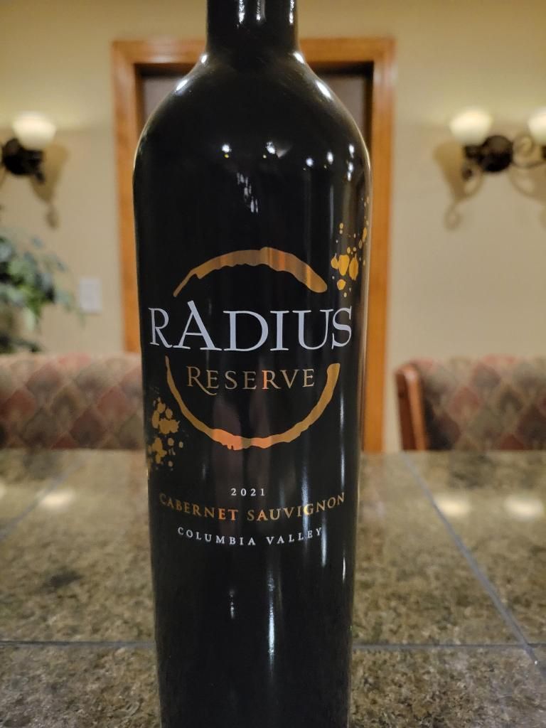 2021 Radius Cabernet Sauvignon Reserve, USA, Washington, Columbia ...