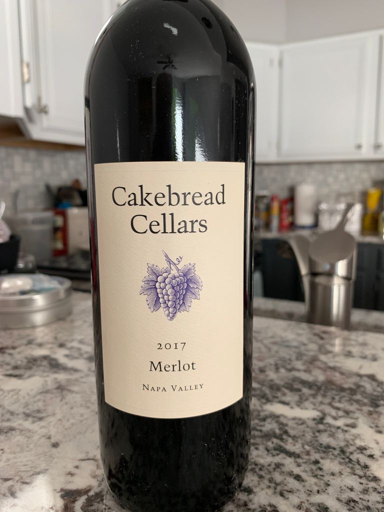 2017 Cakebread Cellars Merlot, USA, California, Napa Valley - CellarTracker