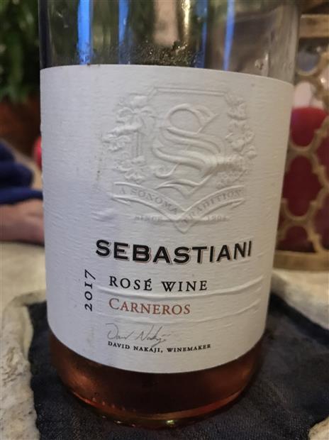 2018 Sebastiani Vineyards & Winery Rosé, USA, California, Napa / Sonoma ...