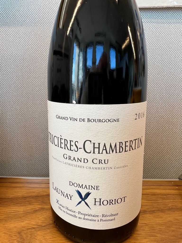 2016 Domaine Launay-Horiot Latricières-Chambertin, France, Burgundy ...