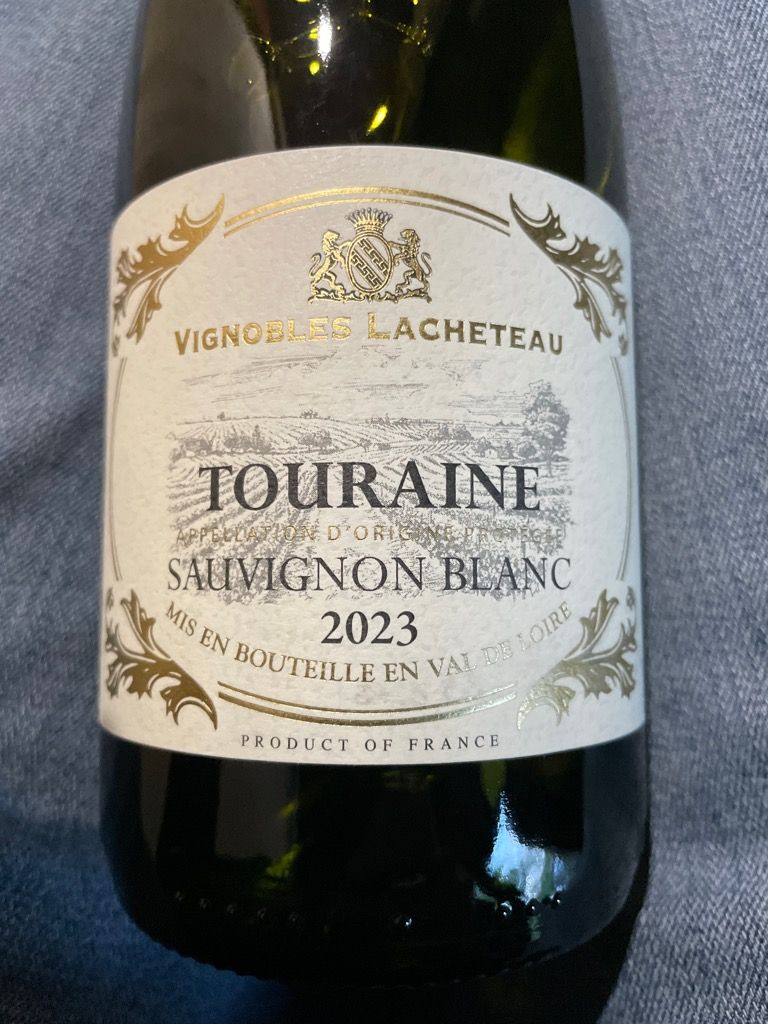 2023 LaCheteau Sauvignon Blanc Touraine, France, Loire Valley, Touraine ...