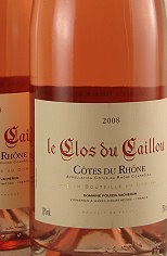 2009 Le Clos du Caillou Côtes du Rhône Le Caillou Rosé, France, Rhône ...