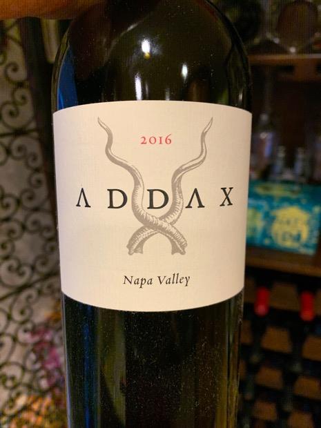 2016 Addax Red Wine, USA, California, Napa Valley - CellarTracker
