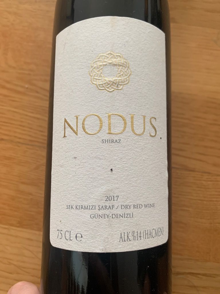 2021 Nodus Shiraz, Turkey, Western Anatolia, Denizli - CellarTracker