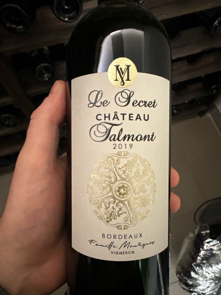 2021 Château Talmont Le Secret, France, Bordeaux - CellarTracker