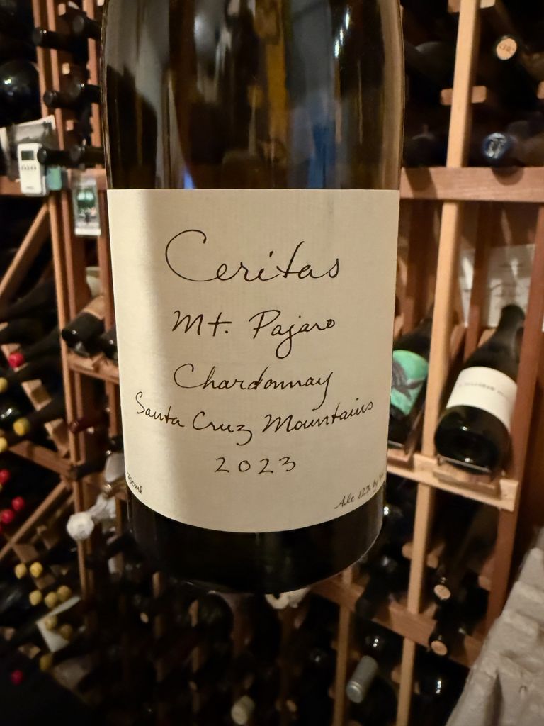 2023 Ceritas Chardonnay Mt. Pajaro Vineyard, USA, California, Santa ...