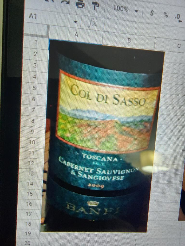 2009 Castello Banfi Col di Sasso Toscana IGT, Italy, Tuscany, Toscana ...