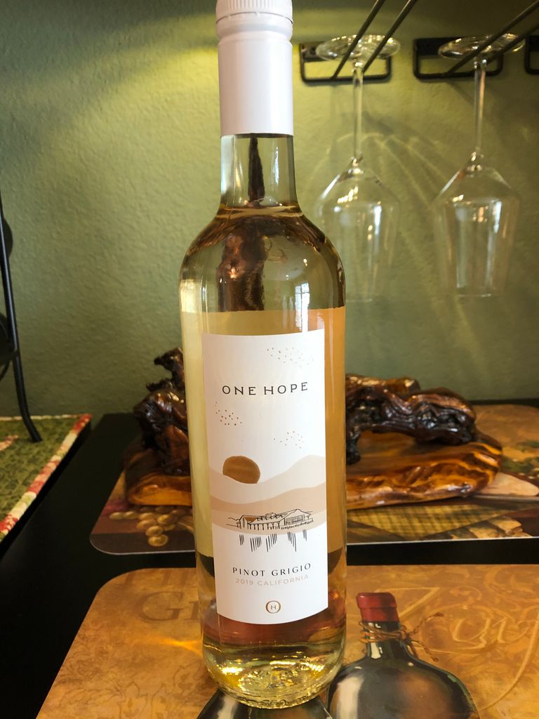 2021 One Hope Pinot Grigio, USA, California - CellarTracker