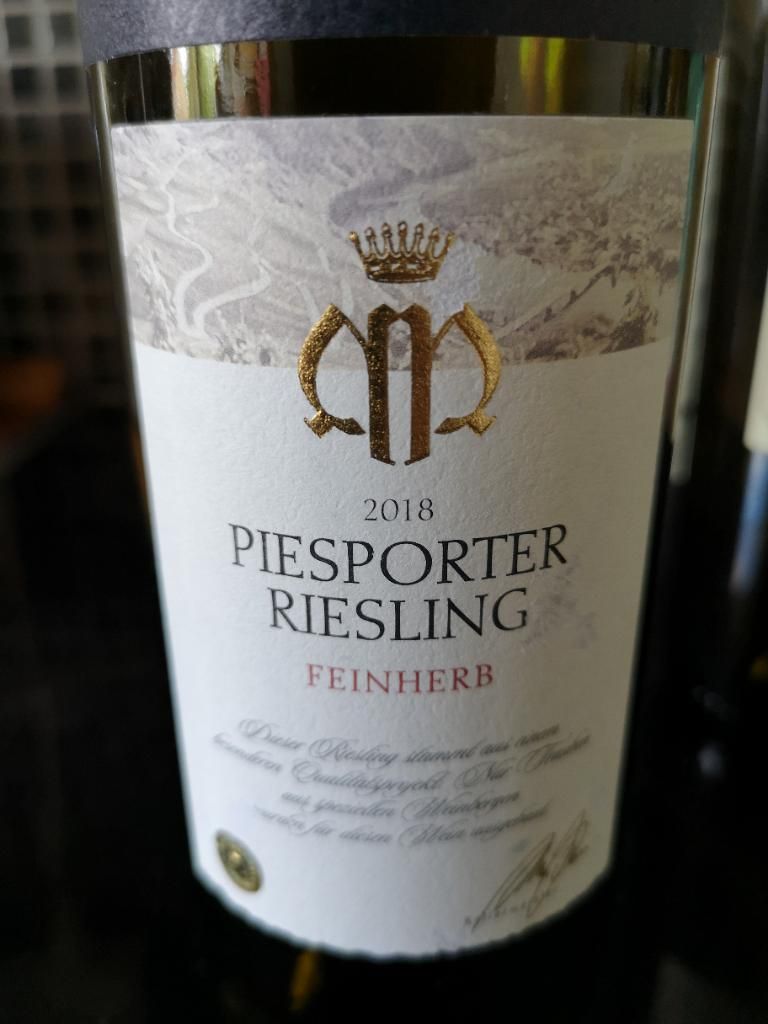 2018 Moselland Piesporter Riesling feinherb, Germany, Mosel Saar Ruwer ...