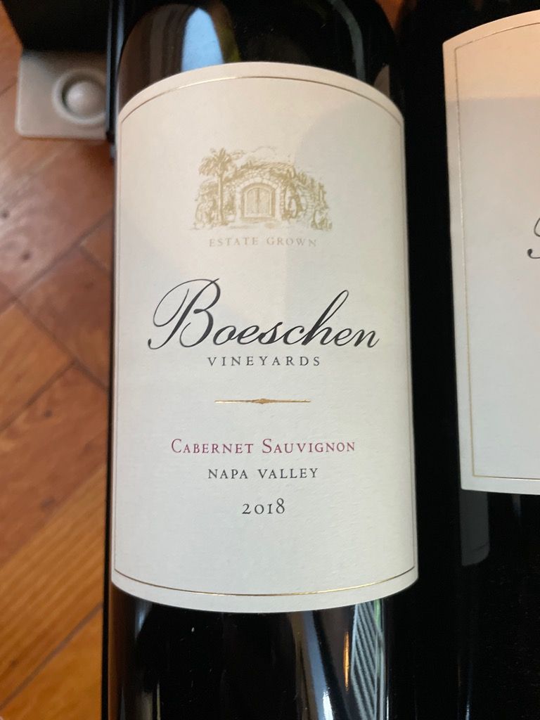 2018 Boeschen Vineyards Cabernet Sauvignon, USA, California, Napa ...