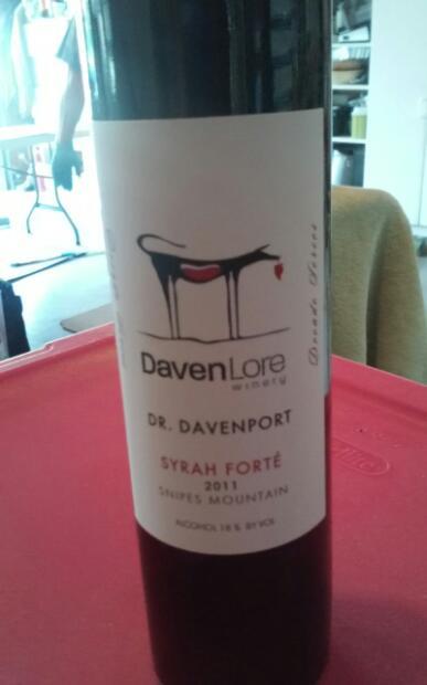 2007 Daven Lore Winery Malbec, USA, Washington, Columbia Valley, Horse ...