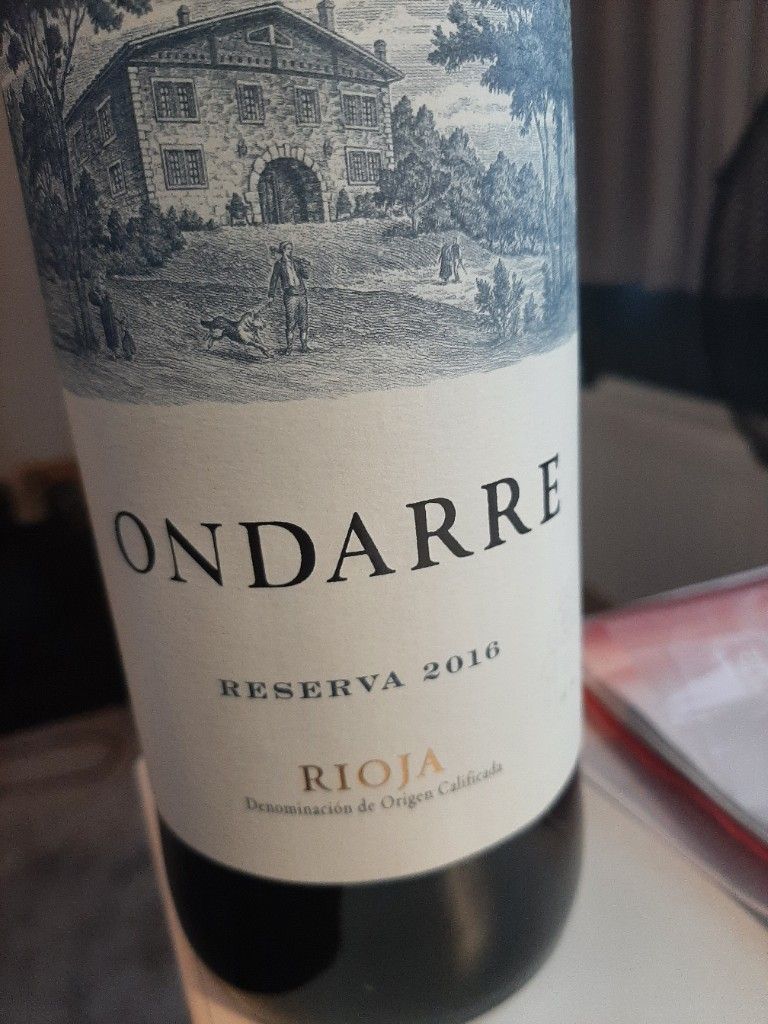 2016 Bodegas Ondarre Rioja Reserva, Spain, La Rioja, Rioja - CellarTracker