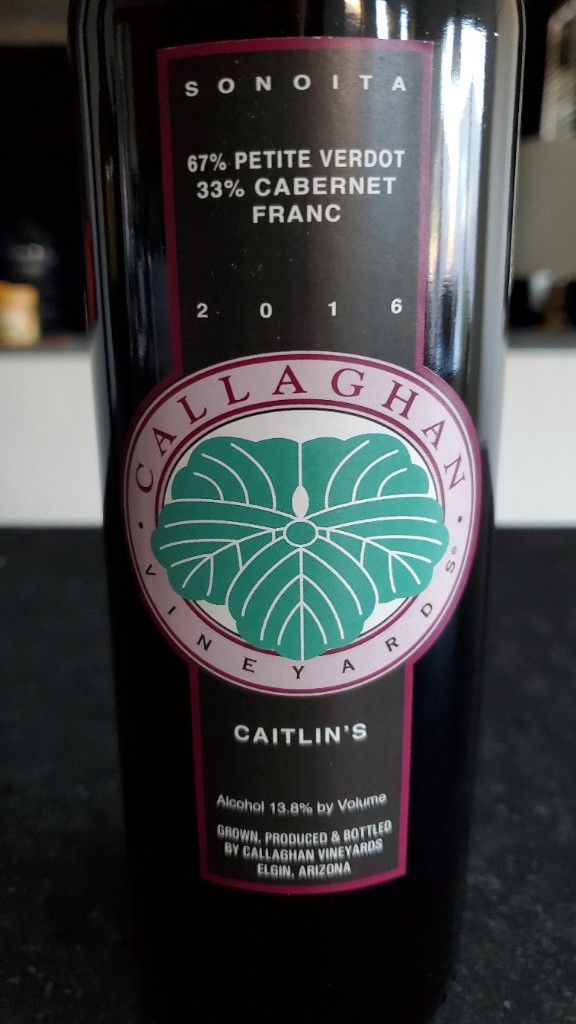 2016 Callaghan Vineyards Caitlin's, USA, Arizona, Sonoita - CellarTracker
