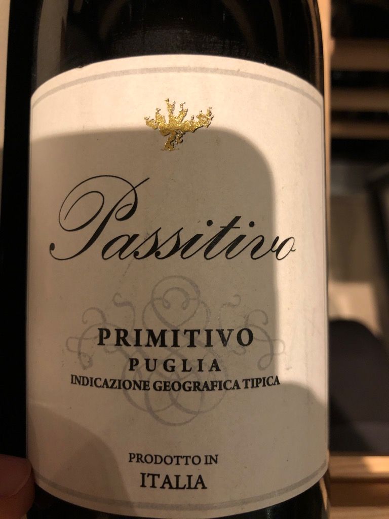 2008 Orion Wines Primitivo Passitivo Puglia IGT, Italy, Puglia, Puglia ...
