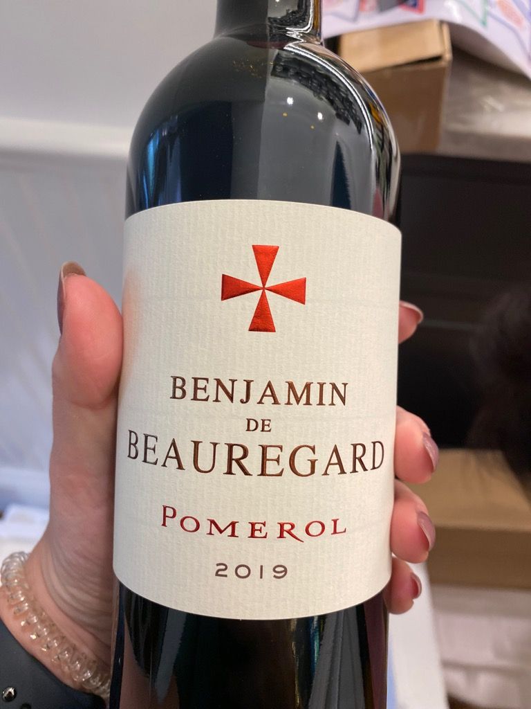 2019 Le Benjamin de Beauregard, France, Bordeaux, Libournais, Pomerol - CellarTracker