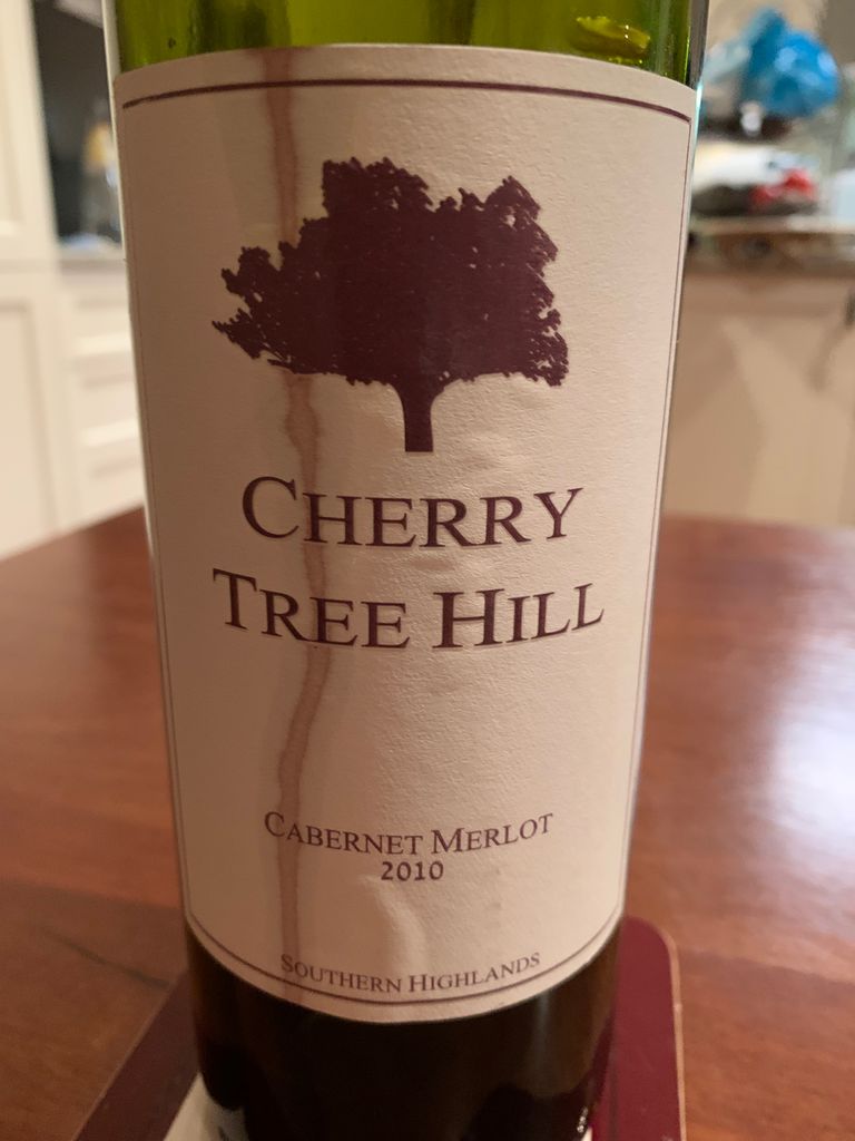2010 Cherry Tree Hill Cabernet Merlot, Australia, New South Wales ...