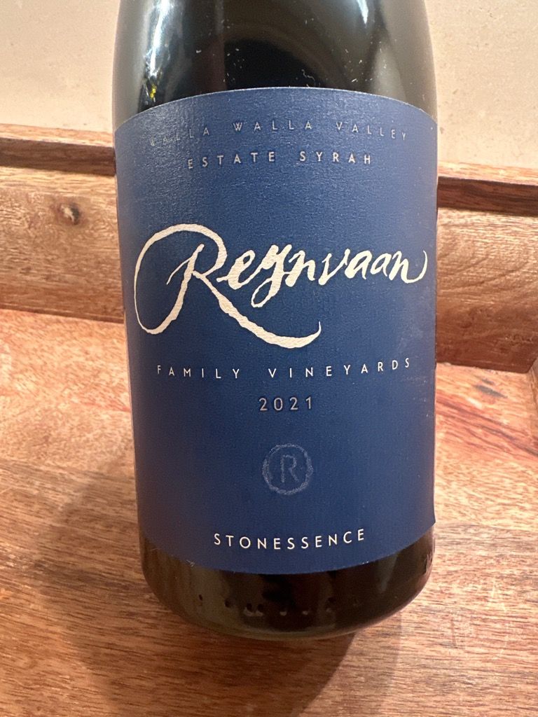 2021 Reynvaan Family Vineyards Syrah Stonessence, USA, Washington ...