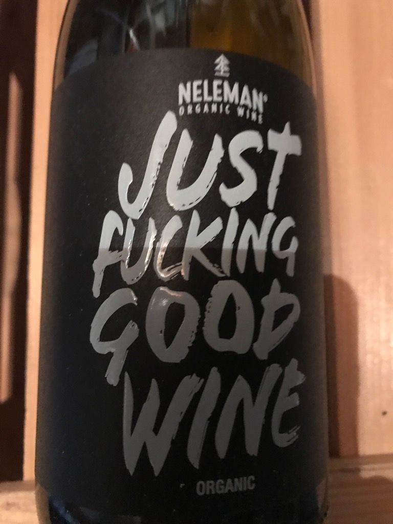 2019 Neleman Just Fucking Good Wine Valencia Organic, Spain, Valencia ...