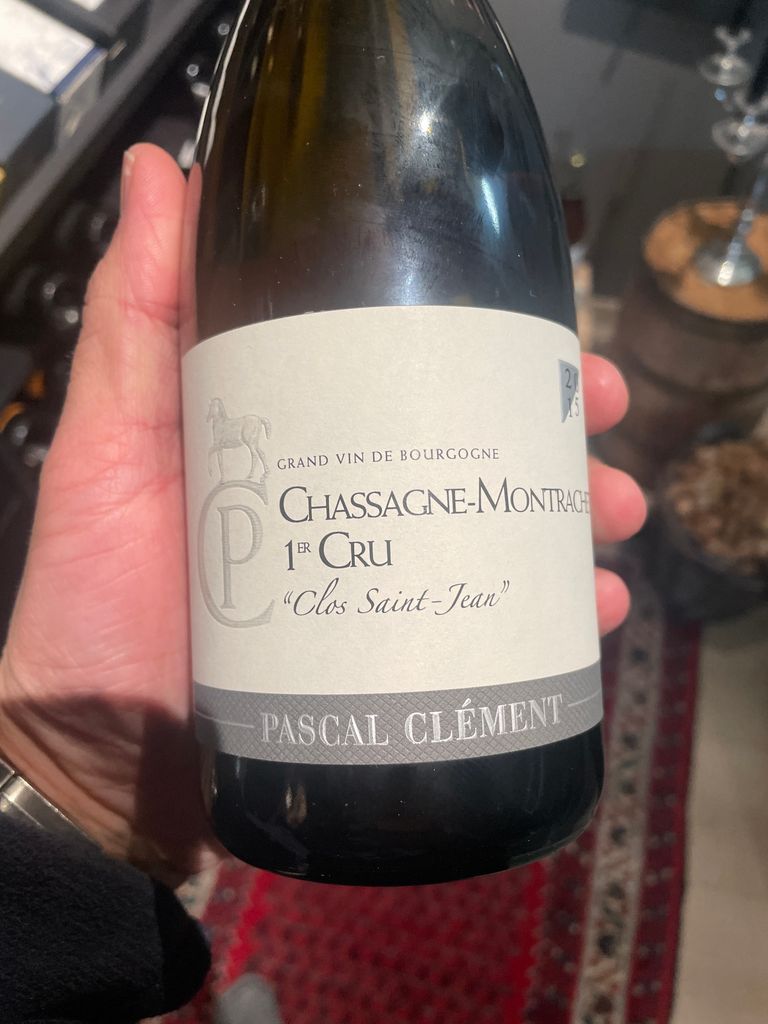 2020 Pascal Clément Chassagne-Montrachet 1er Cru Clos St. Jean, France ...