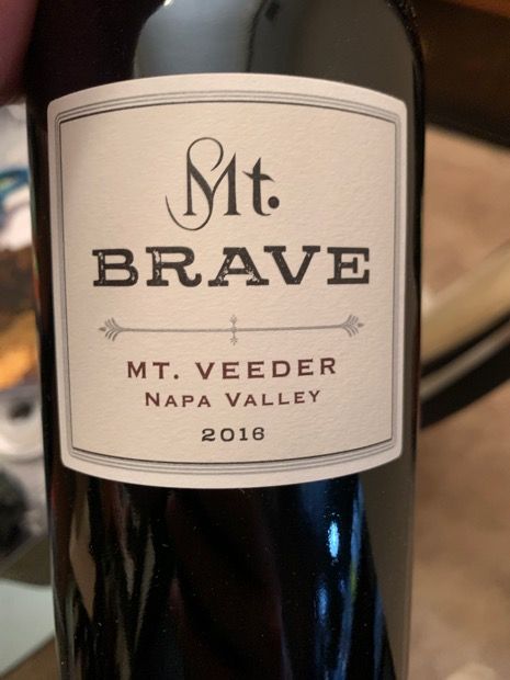 2019 Mt. Brave Cabernet Franc, USA, California, Napa Valley, Mt. Veeder ...