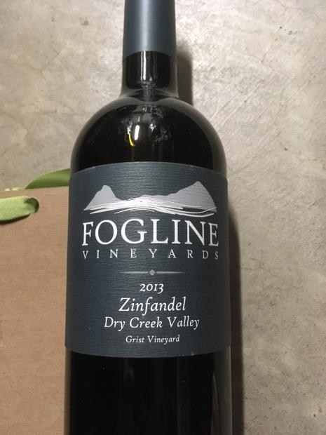 2013 Fogline Vineyards Zinfandel Grist Vineyard, USA, California ...