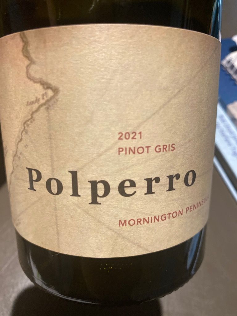 2021 Polperro Pinot Gris, Australia, Victoria, Port Phillip, Mornington ...