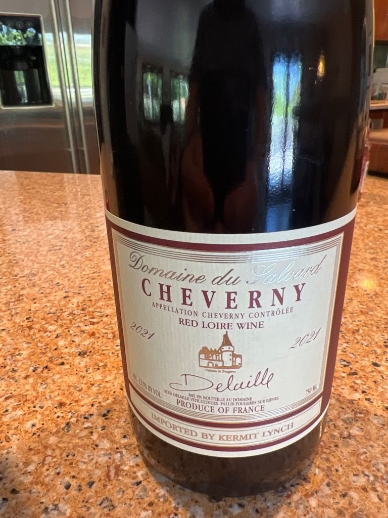 2022 Domaine du Salvard Cheverny Delaille, France, Loire Valley, Upper ...