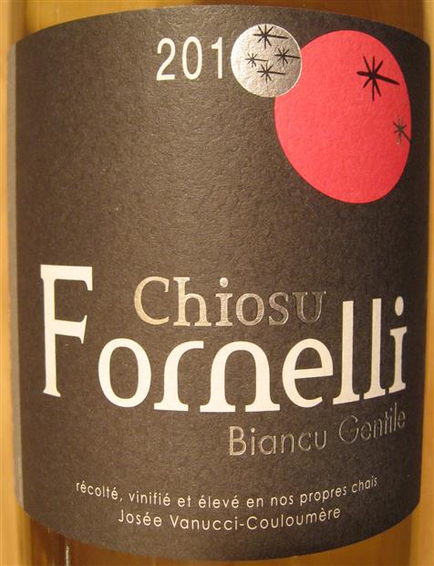 2020 Clos Fornelli Biancu Gentile, France, Corsica - CellarTracker