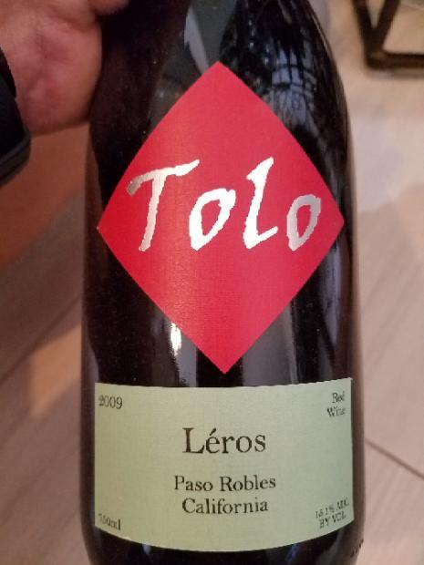 2008 Tolo Cellars Leros, USA, California, Central Coast, Paso Robles ...