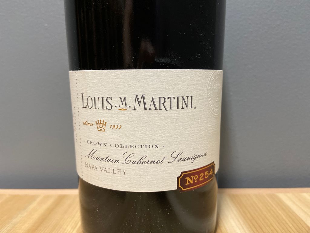 2016 Louis M. Martini Cabernet Sauvignon Crown Collection Cellar 254 ...