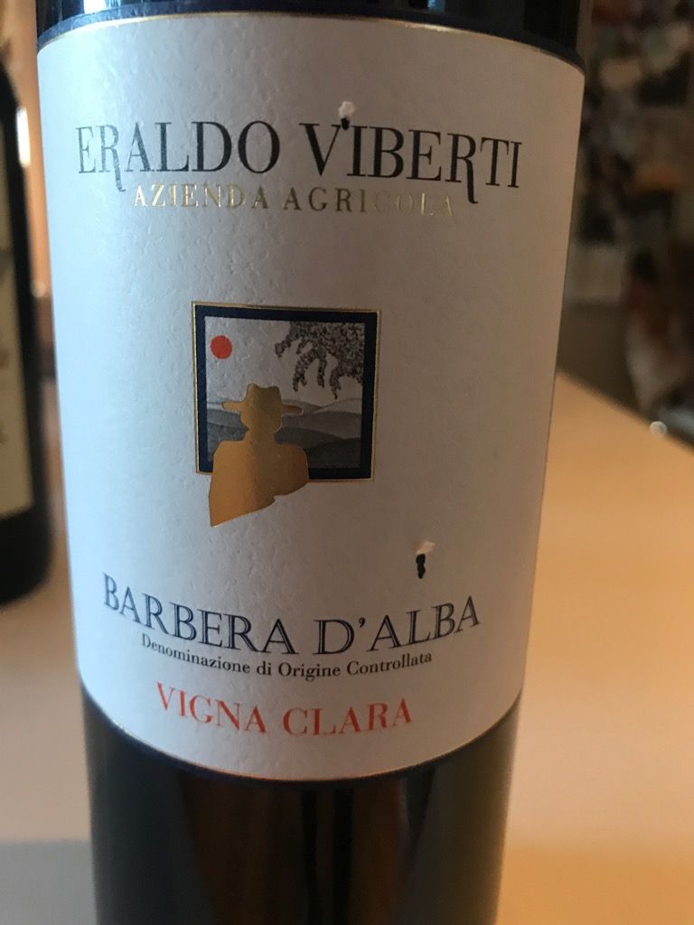 2015 Eraldo Viberti Barbera d'Alba Vigna Clara, Italy, Piedmont, Alba ...