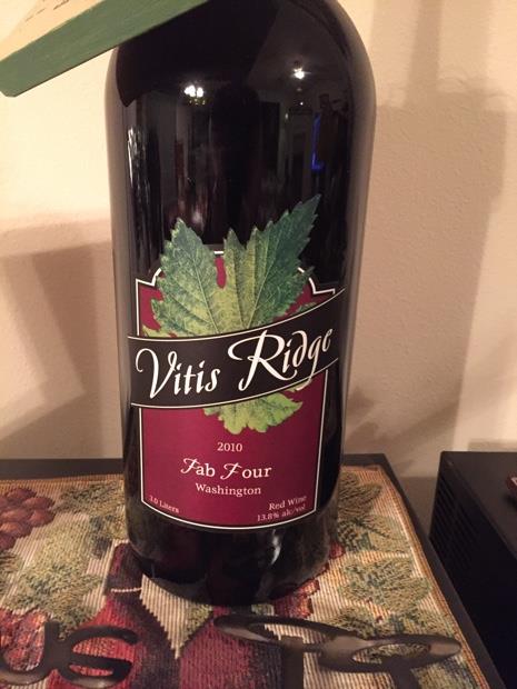 2012 Vitis Ridge Fab Four, USA, Washington, Columbia Valley - CellarTracker