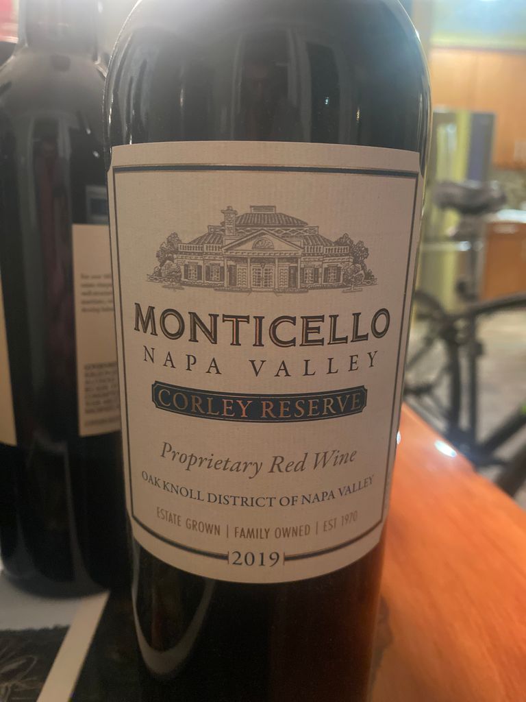 2019 Corley Family Corley Proprietary Red, USA, California, Napa Valley ...