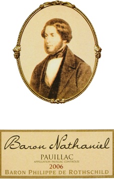 2008 Baron Nathaniel / Baron Philippe De Rothschild, France, Bordeaux ...